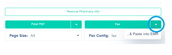How To Display "Print/Fax and Paste" Rx Button by Default – Oscar Pro ...