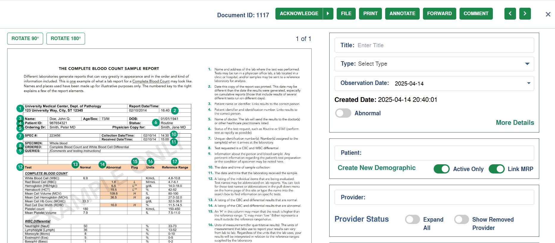 Inbox - Incoming Documents Management – Oscar Pro Support