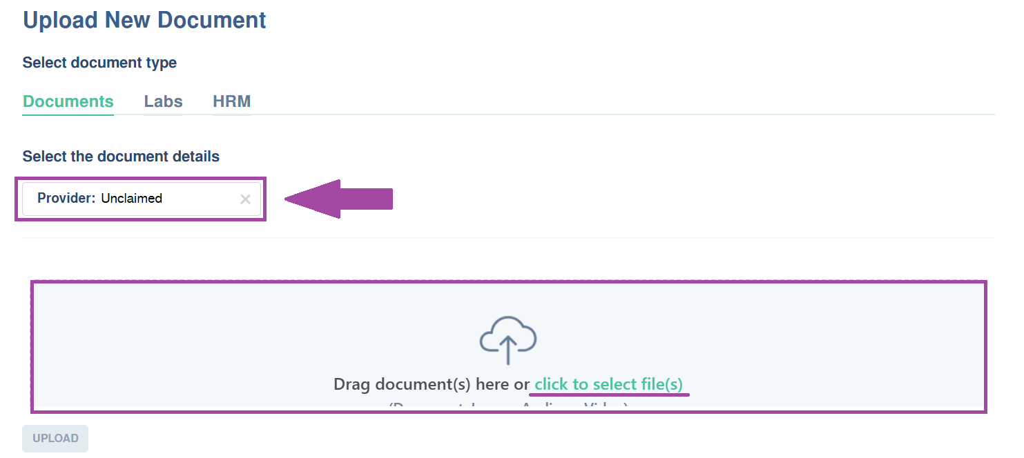 Uploading Documents – Oscar Pro Support