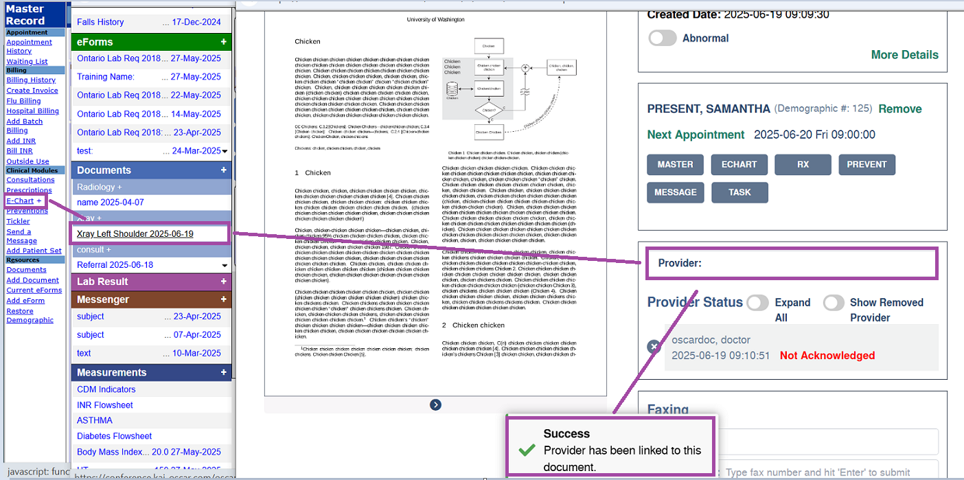 Uploading Documents – Oscar Pro Support