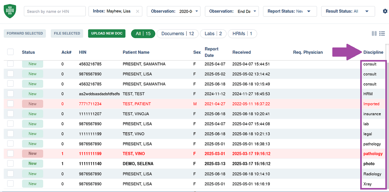 Clinical Inbox Overview – Oscar Pro Support