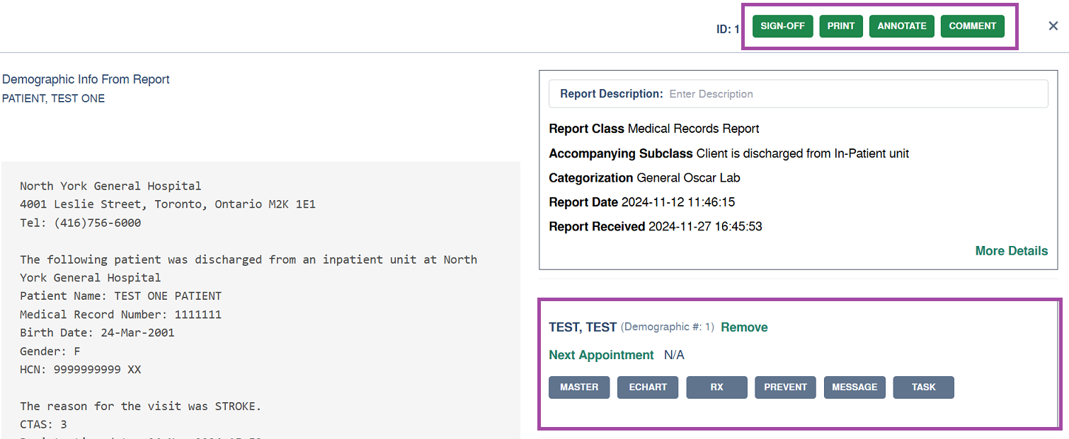 Clinical Inbox Overview – Oscar Pro Support