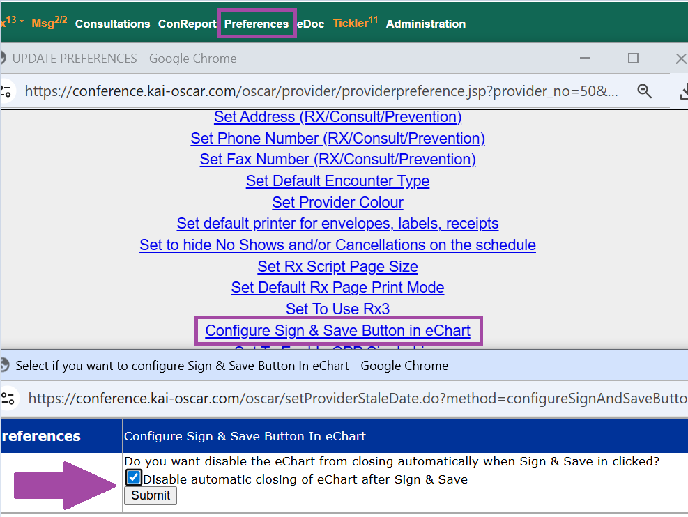 Encounter Buttons (Sign And Save, etc...) – Oscar Pro Support