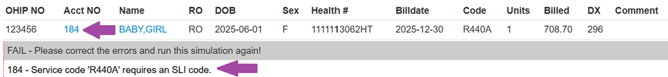 Simulation OHIP Errors And How To Resolve Them - ON – Oscar Pro Support