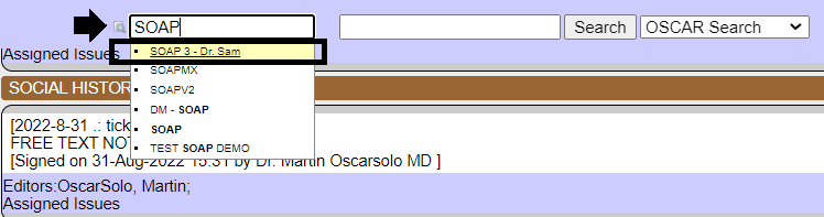 How to Create an Encounter (Note) Template – Oscar Pro Support